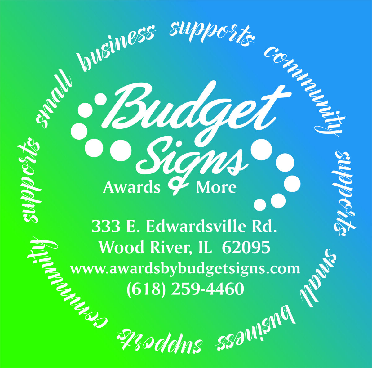 Budget Signs – The City of Wood River, Illinois